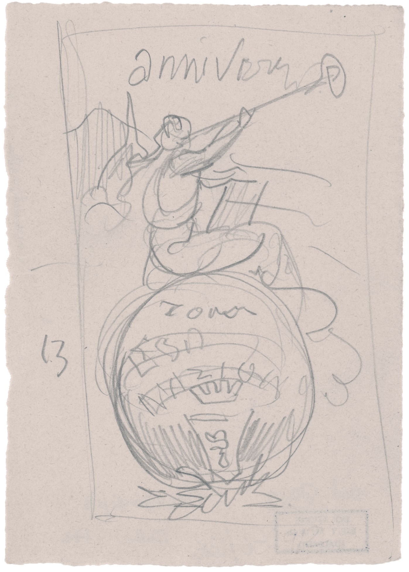 Schizzo per concorso Esposizione 1898