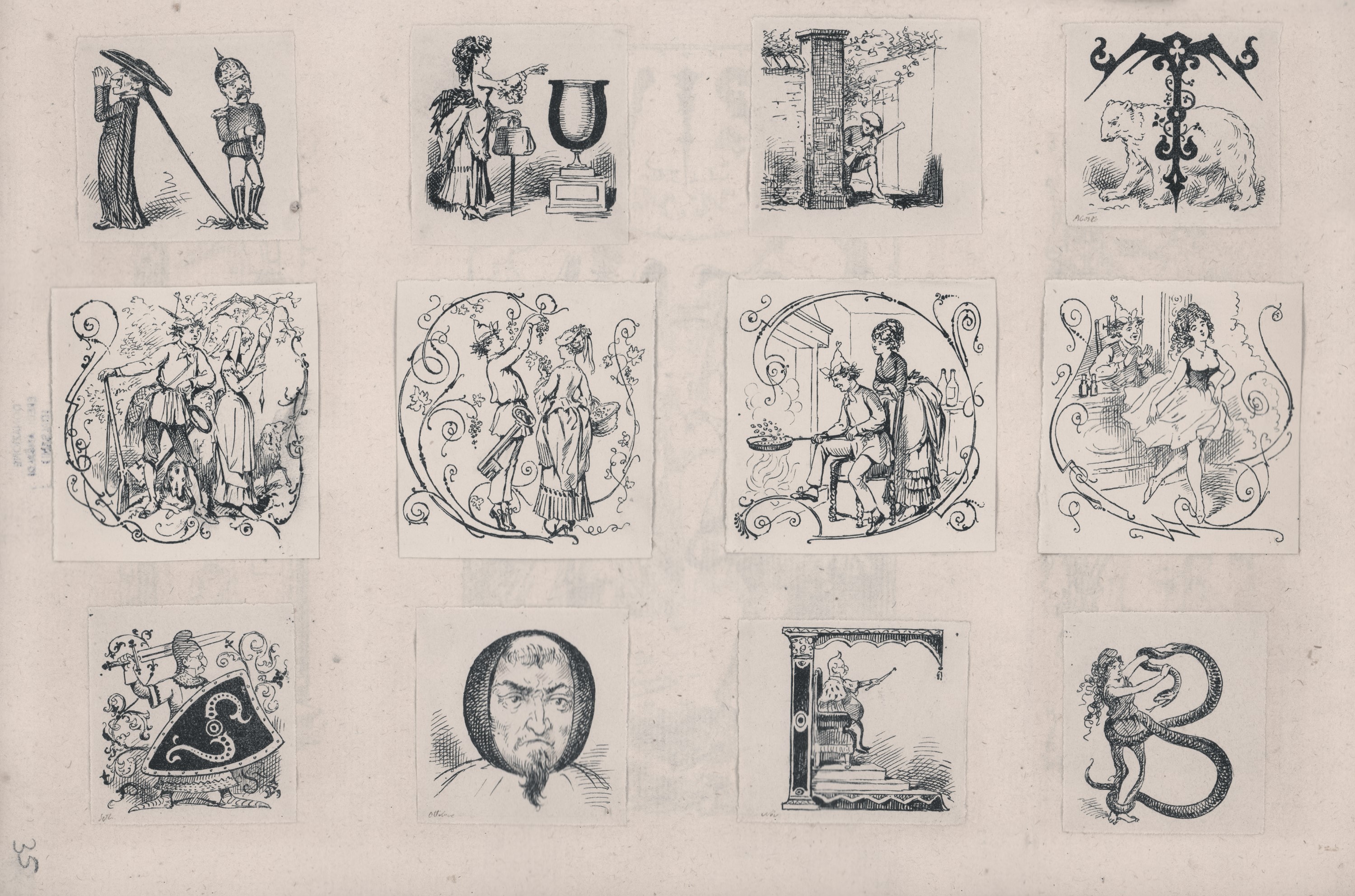 esempi di capolettera